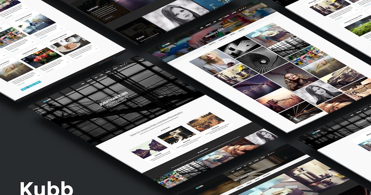 Kubb - Photography & Magazine Site Template - code.market