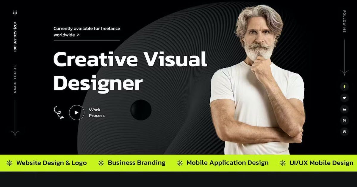 Matias - Tailwind CSS Personal Portfolio Template - code.market Matias - Tailwind CSS Personal Portfolio Template - code.market
