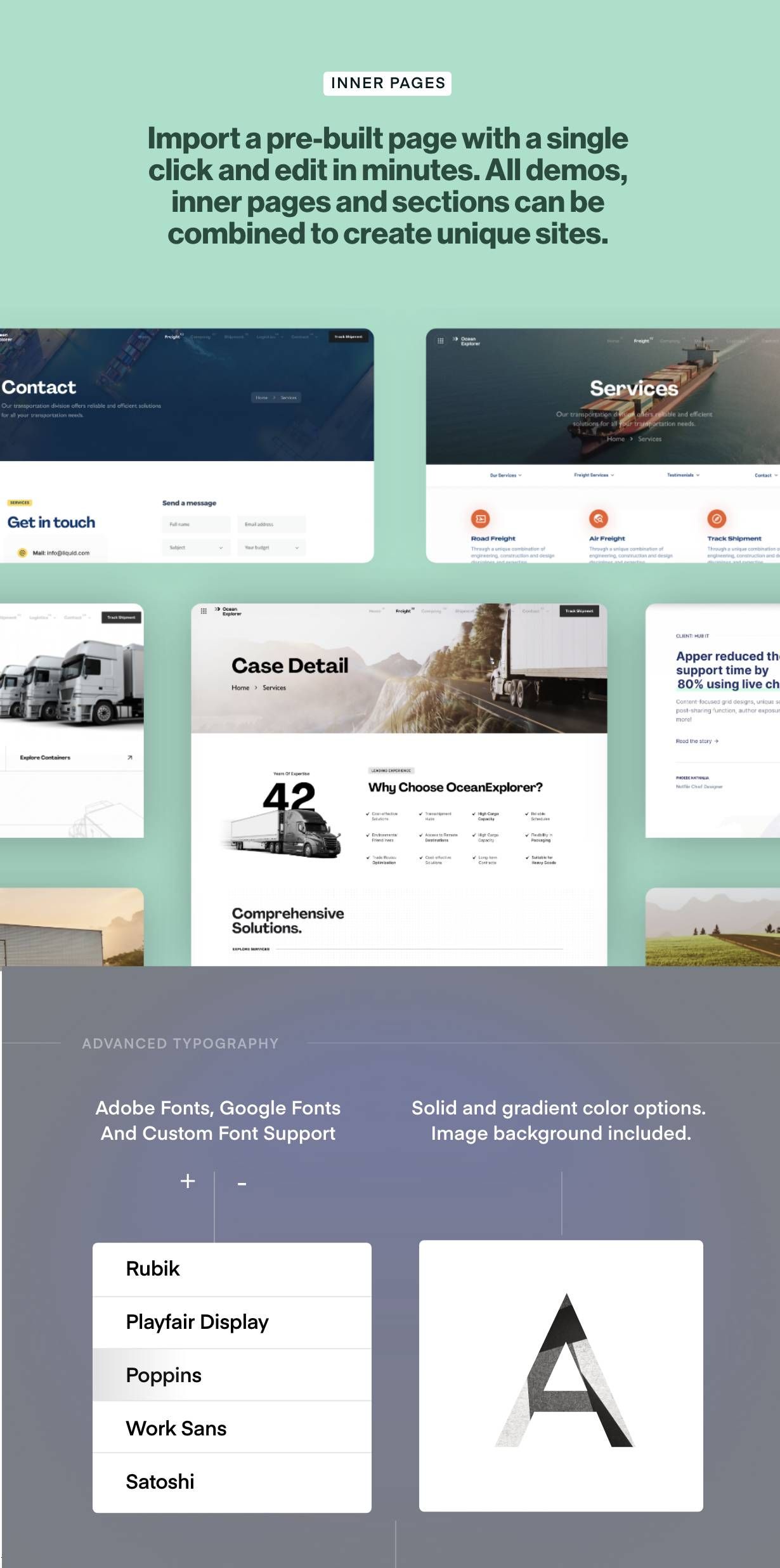 LogisticsHub - Logistics and Transportation WordPress Theme - code.market