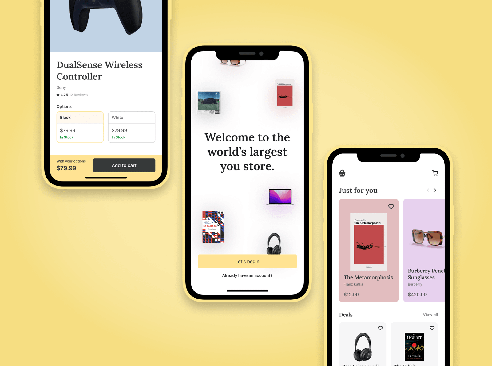 Habitual E-Commerce App UI Kit - code.market