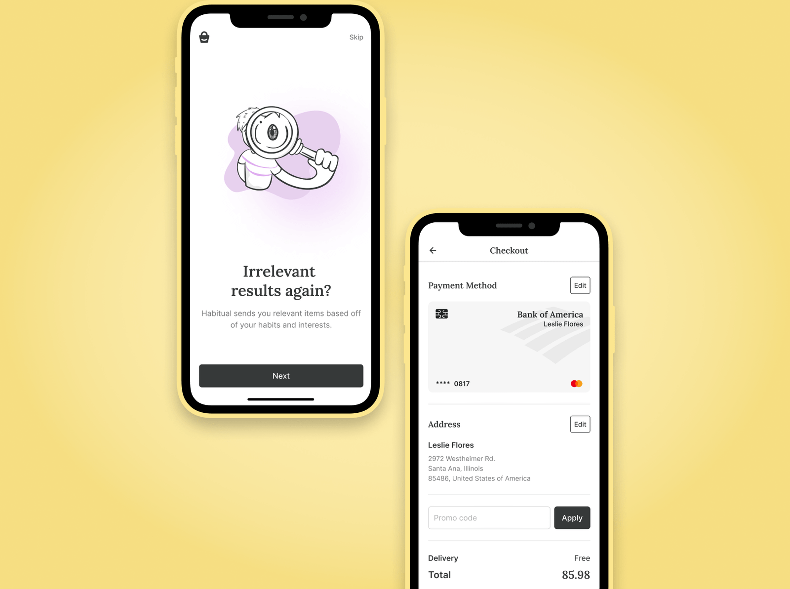 Habitual E-Commerce App UI Kit - code.market