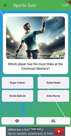 Sports Quiz Trivia ( Admob & Facebook Ads ) - code.market