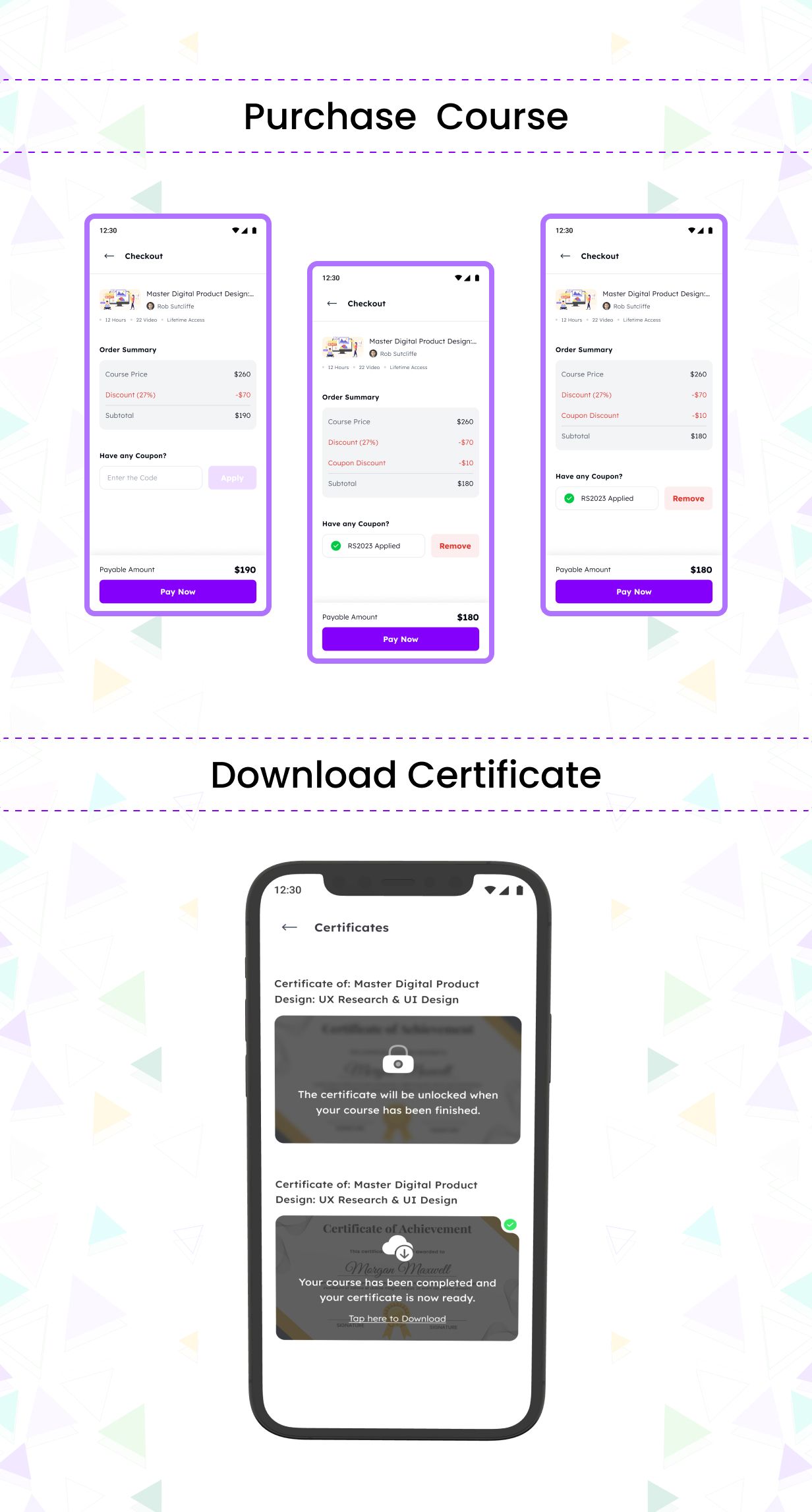RazinSkills - LMS Mobile App with Laravel Admin - code.market