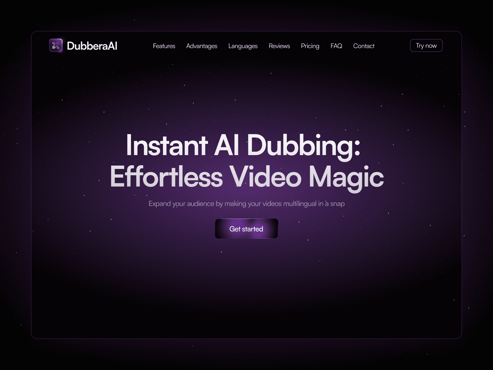 Dubber AI Framer Template - code.market