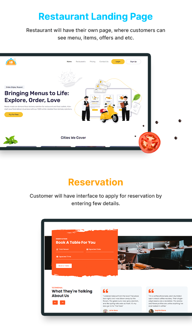 Multi Restaurant Management System by Infyomlabs - code.market