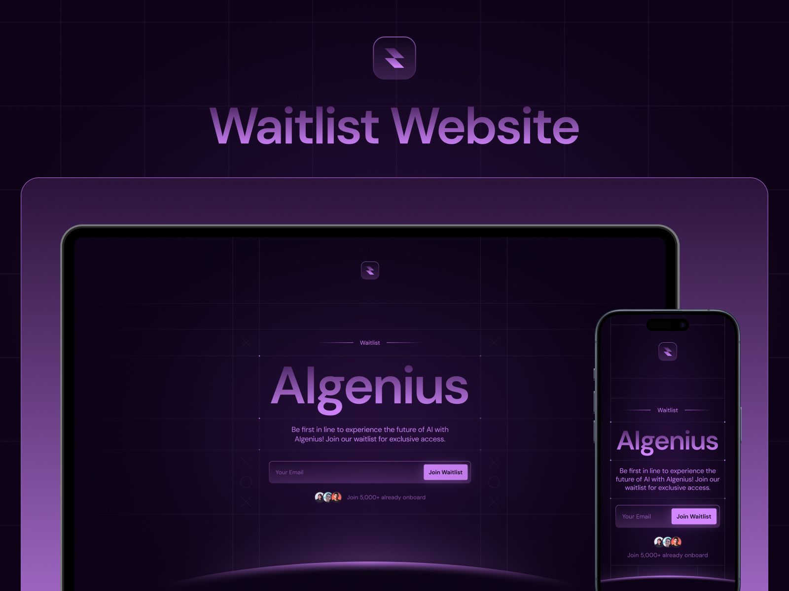 Algenius Framer Template - code.market