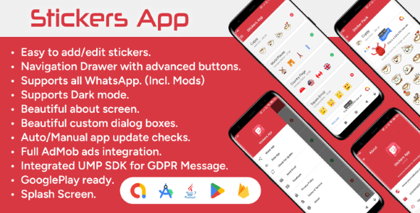 Android WhatsApp Sticker app (Offline) with AdMob - code.market