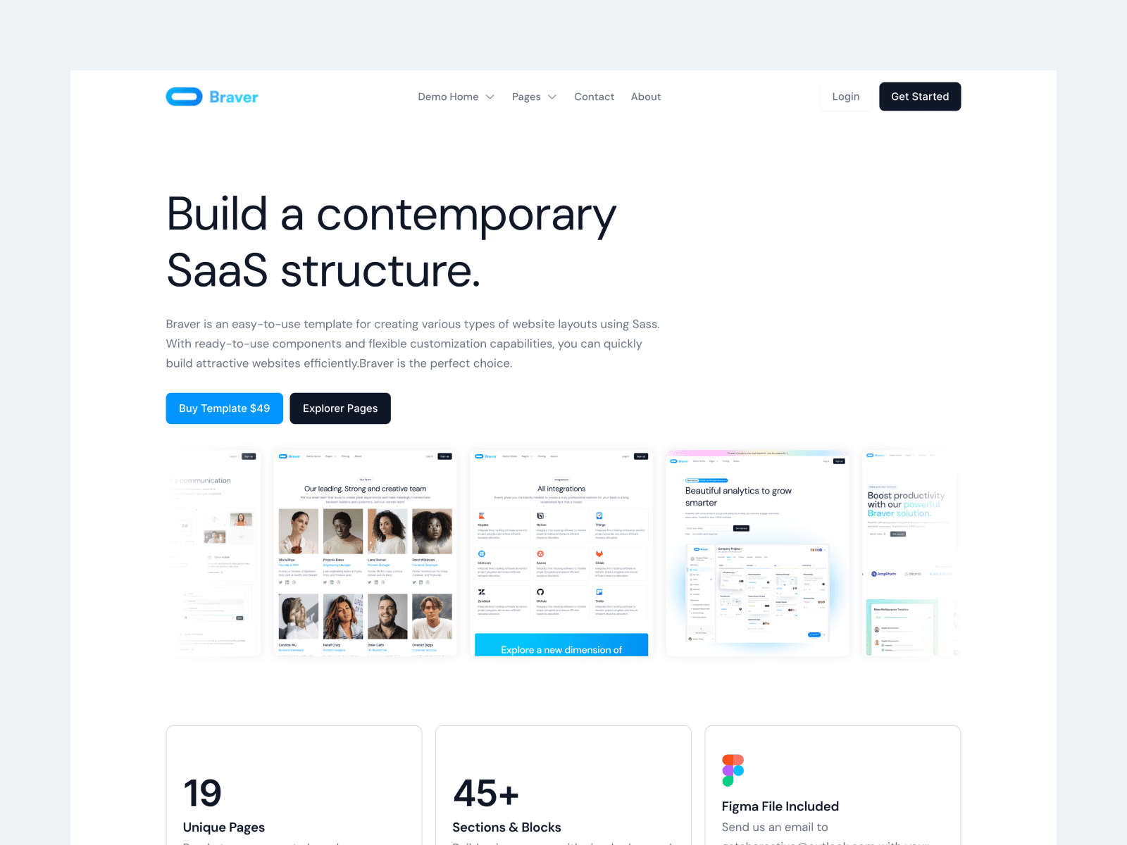 Braver Framer Template - code.market