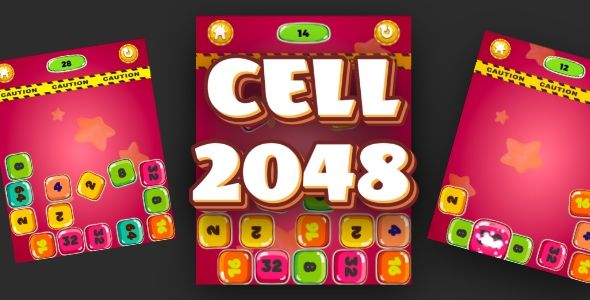 Cell 2048 Physics - Cross Platform Puzzle Game - code.market
