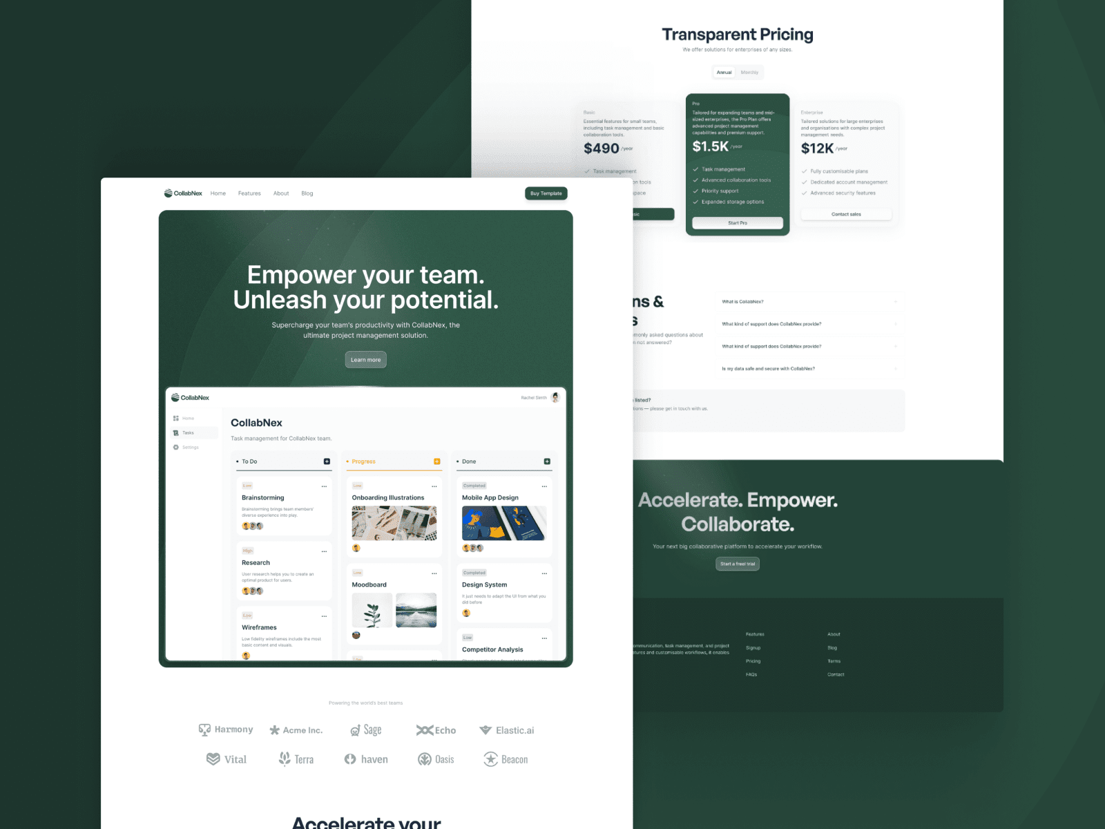 CollabNex Framer Template - code.market