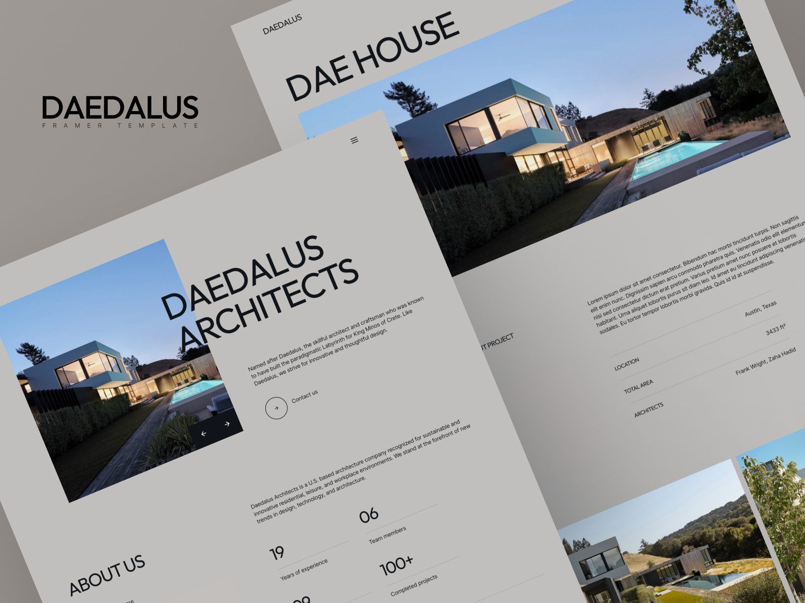 Daedalus Framer Template - code.market
