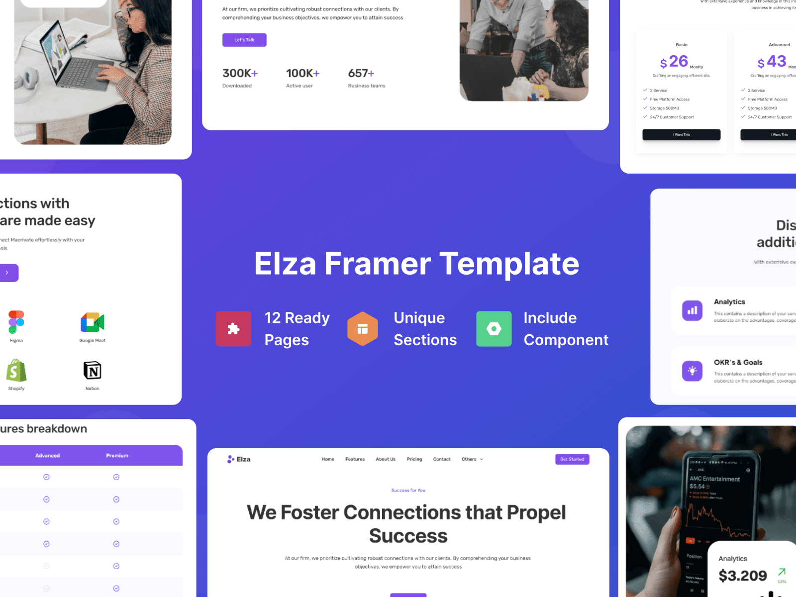 Elza Framer Template - code.market