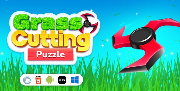 Grass Cutting Puzzle [ Construct 3 , HTML5 ] - code.market