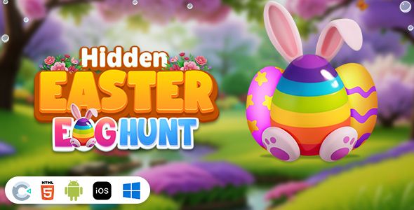Hidden Easter Egg Hunt [ Construct 3 , HTML5 ] - code.market