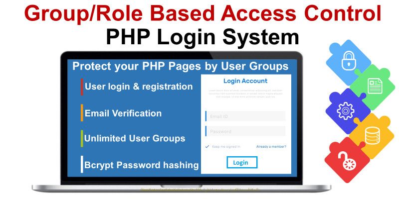 Lognix - Group based Access Control - Login System by Hafeezmlk - code ...