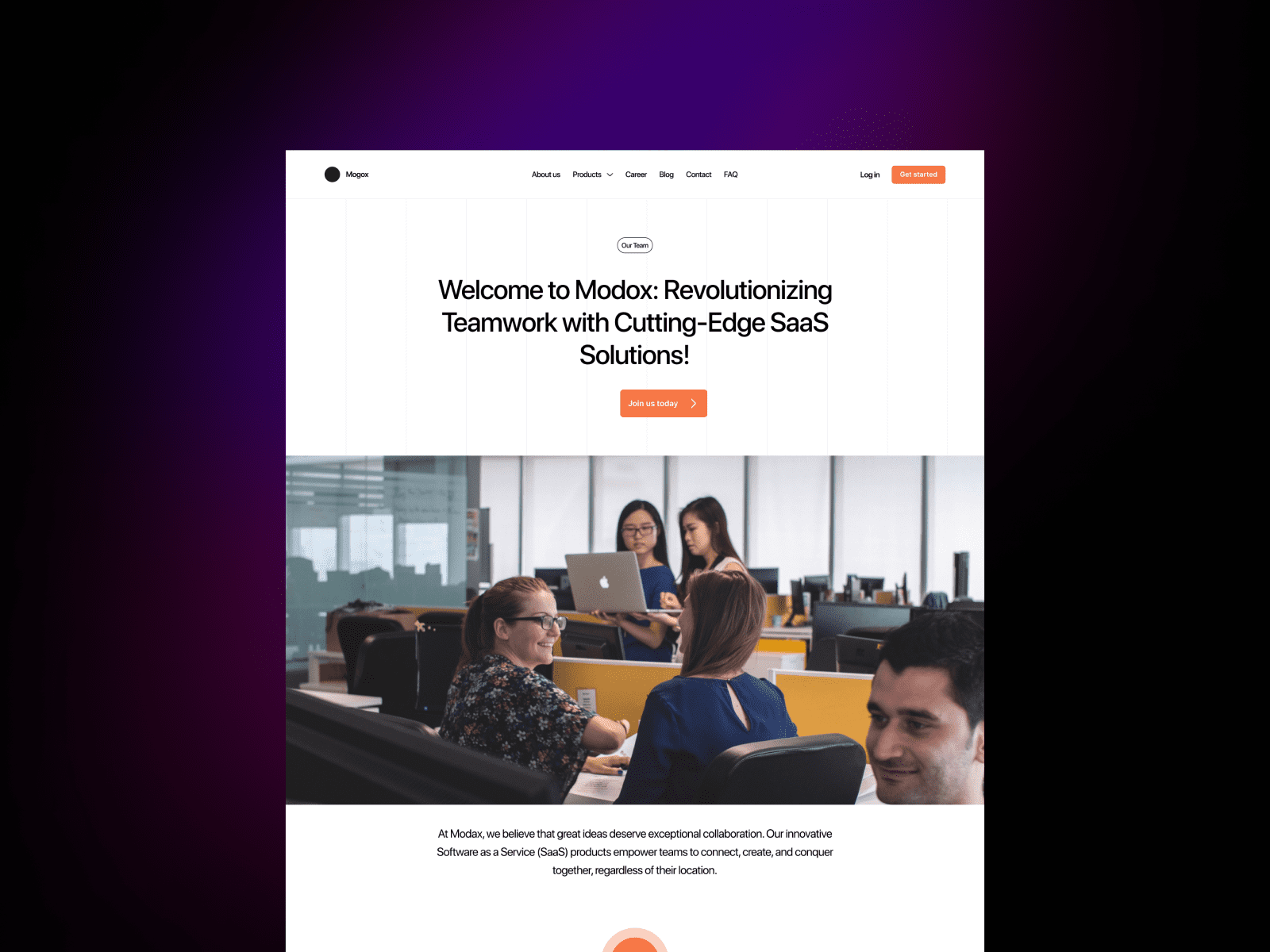 Mogox Framer Template - code.market