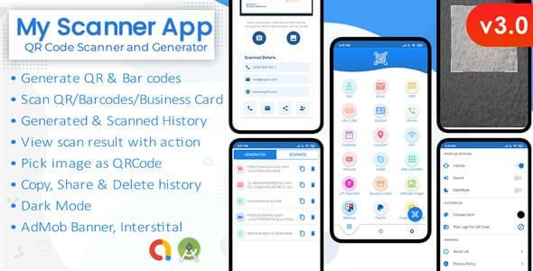 My QR Code Generate & Scanning App (Android 13 Supported) - code.market