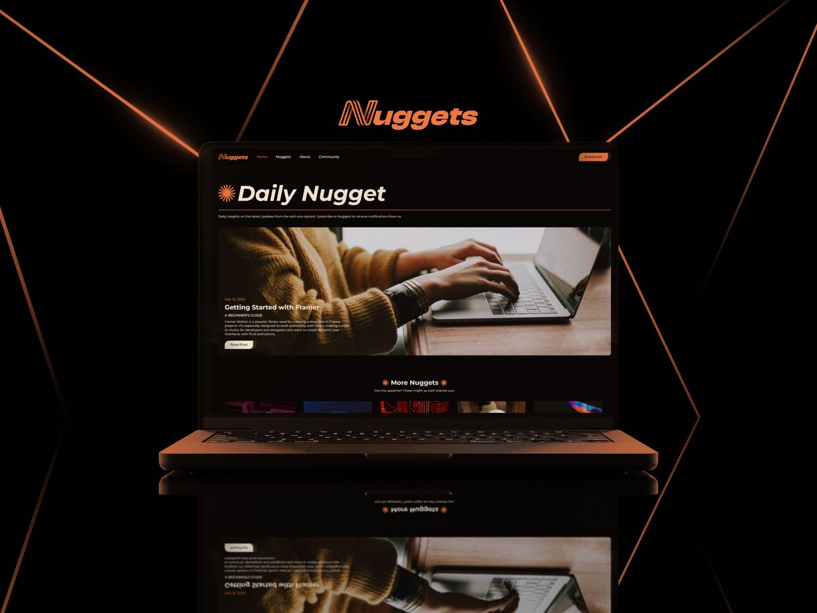 Nuggets Framer Template - code.market