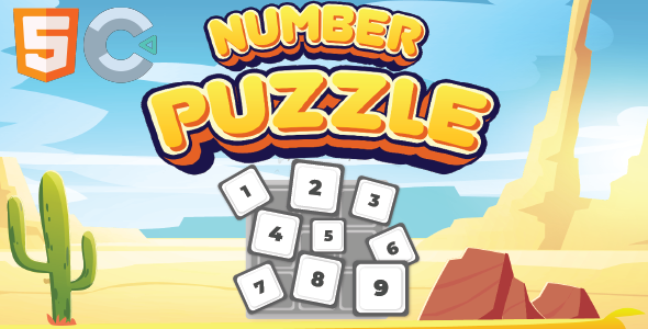 Number Puzzle-Construct3 - HTML - code.market