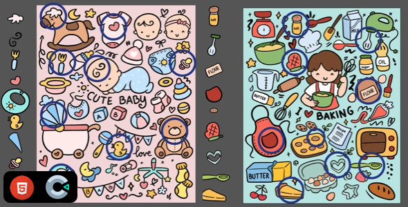 Premium Game - Hidden Object - HTML5 Game, Construct 3 - code.market