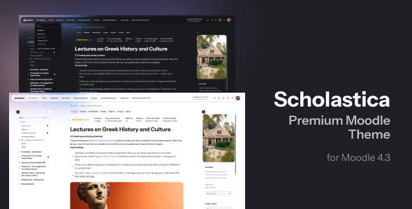 Scholastica - Premium Moodle Theme - code.market