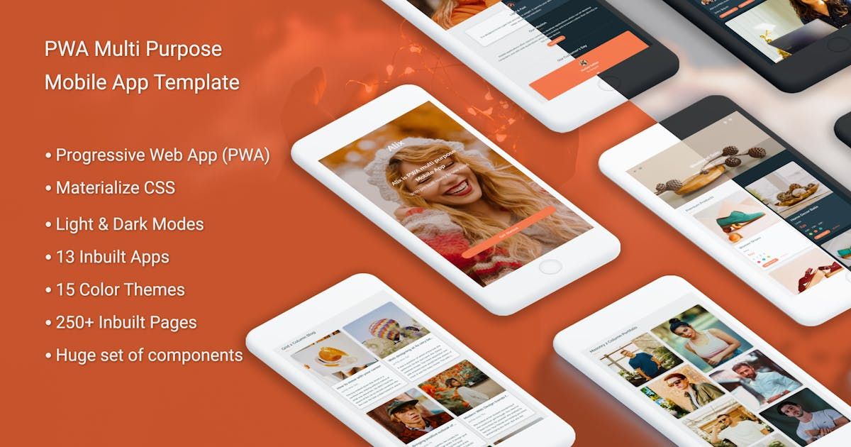 Alix: Multi Purpose PWA Mobile App Template - code.market