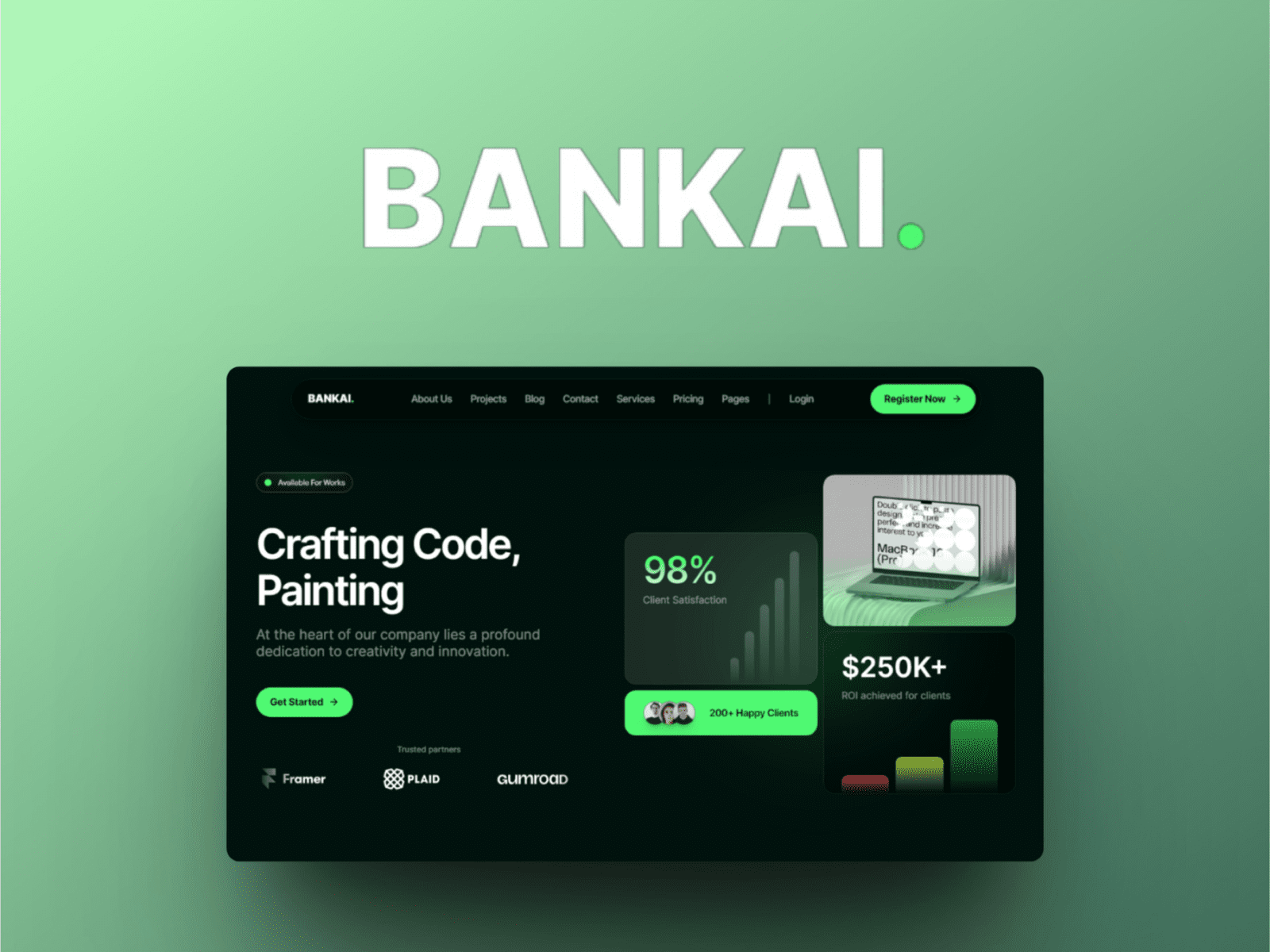 Bankai Framer Template - code.market