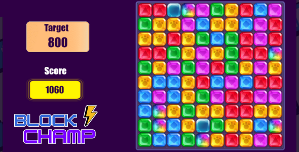 Block Champ - Cross Platform Puzzle Game - code.market
