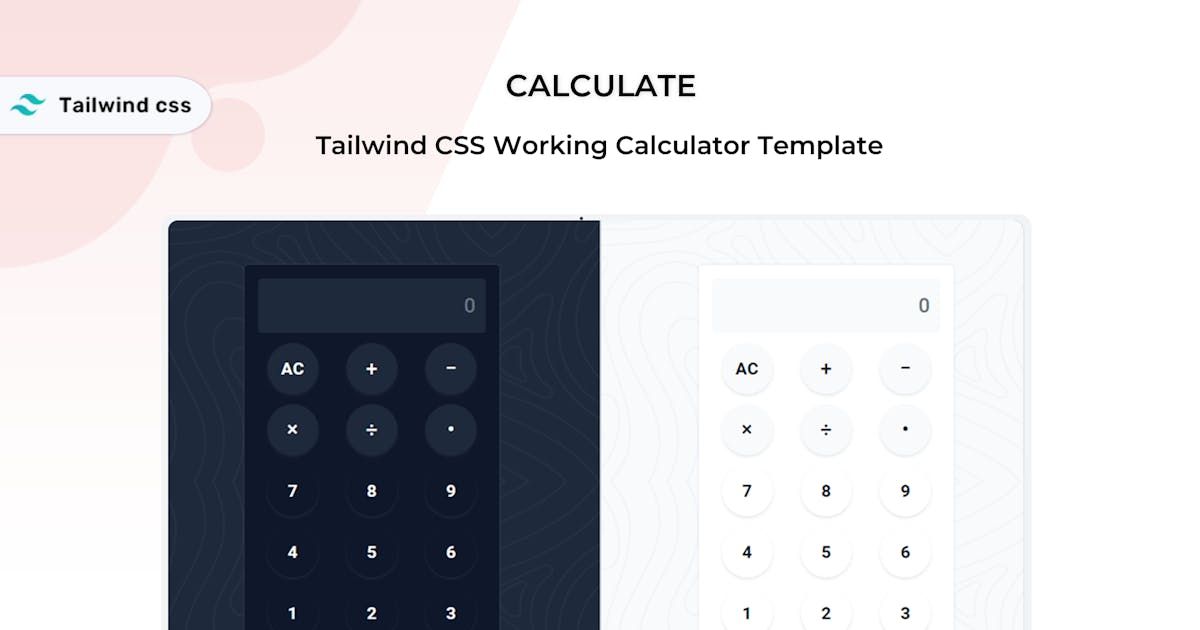 Calculate - Calculator Template - code.market