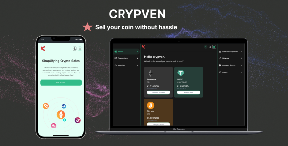 CrypVen - Crypto vendor platform - code.market