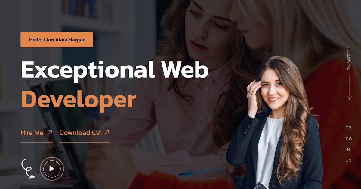 Alaia - Personal Portfolio Template - code.market