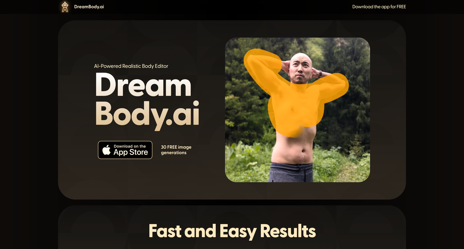 DreamBody - Ai Muscle Generator - code.market