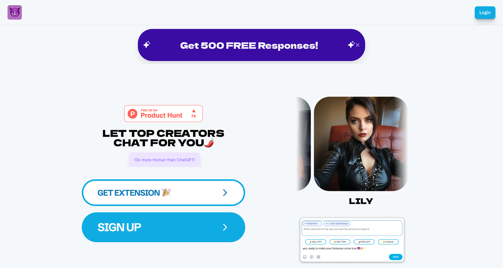 Chat on Onlyfans using AI | Onlyfans AI Chatbot | - code.market