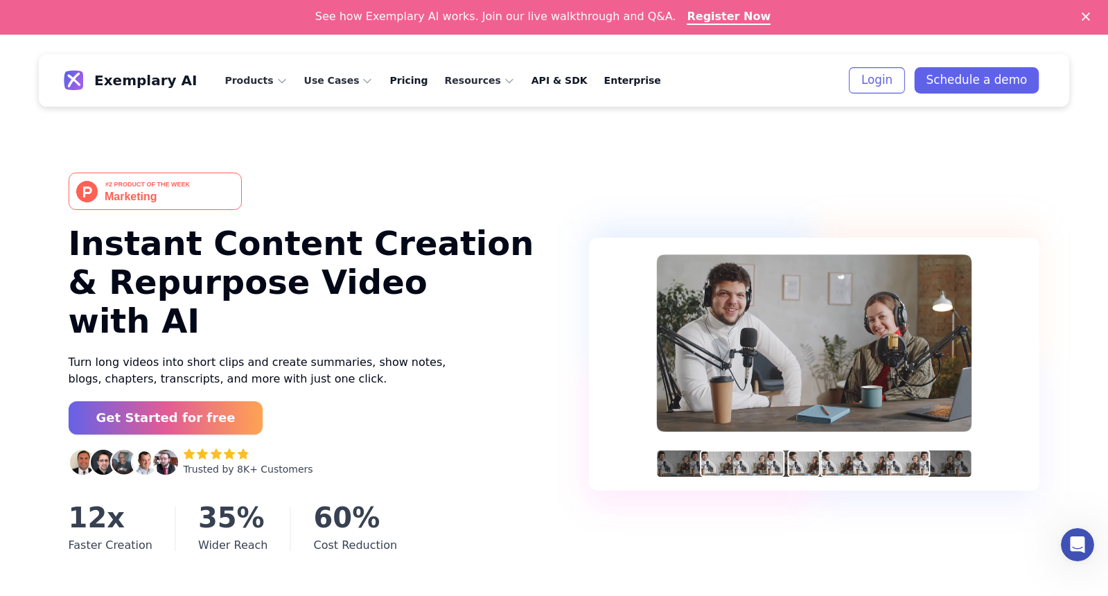 Exemplary AI - Your Content Repurposing Toolkit - code.market