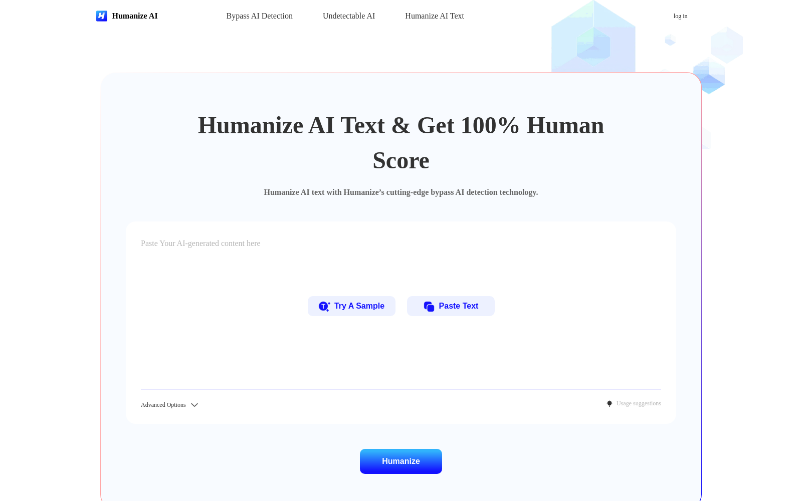 Humanize AI - Free AI Humanizer & Get 100% Human Score - code.market