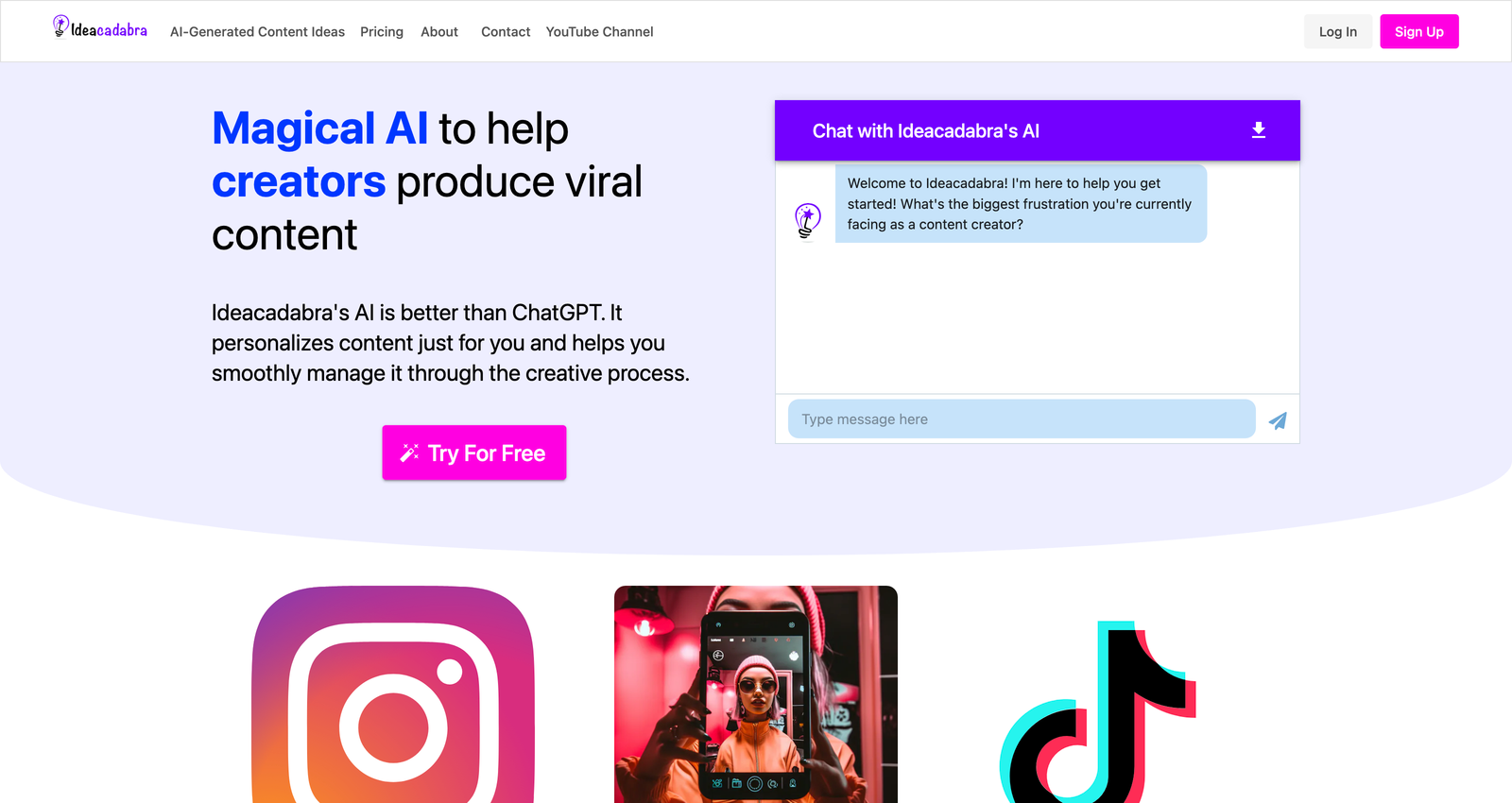 Ideacadabra | AI-Generated Ideas for Creators on - code.market