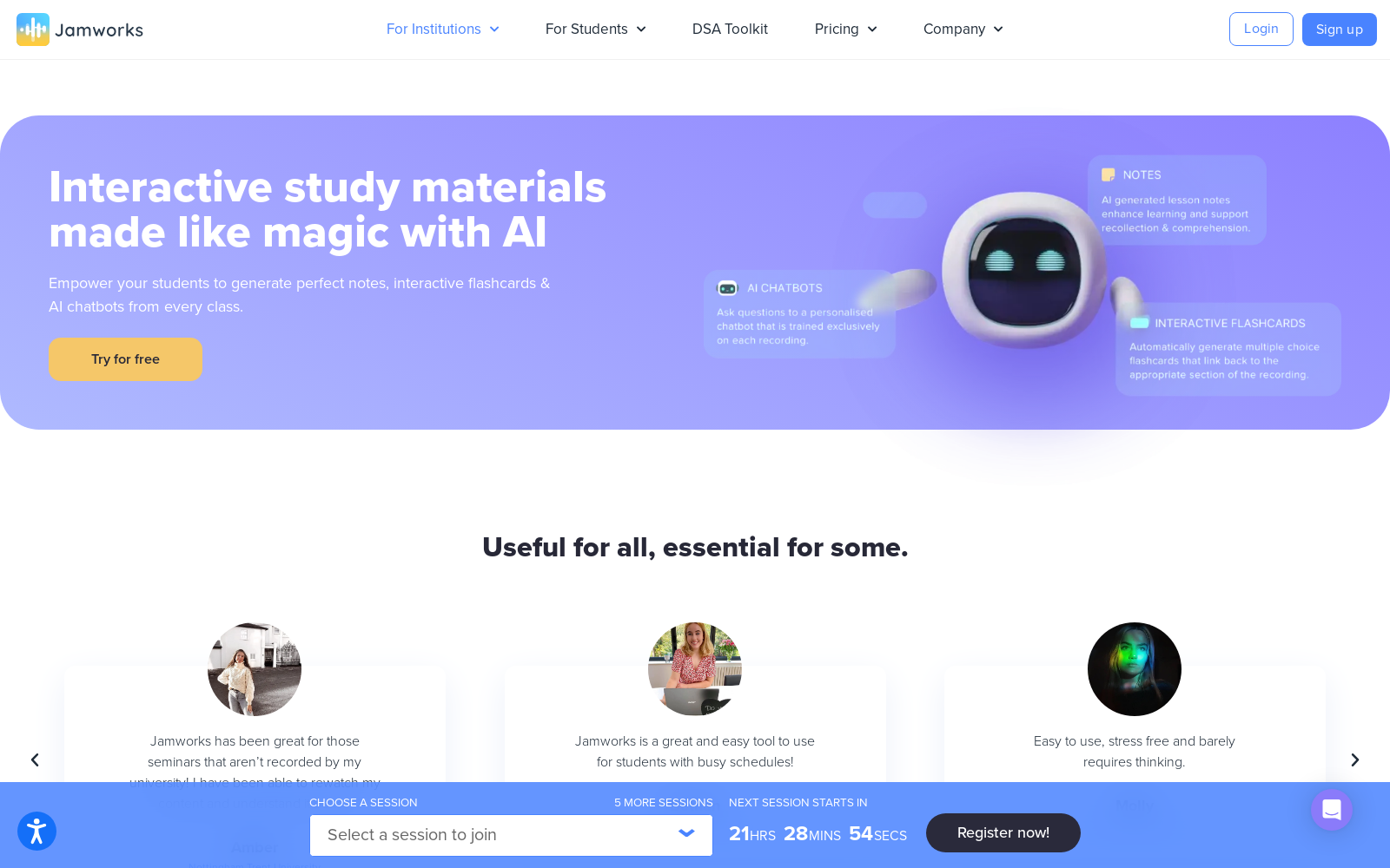 Jamworks AI Note Taking App - code.market