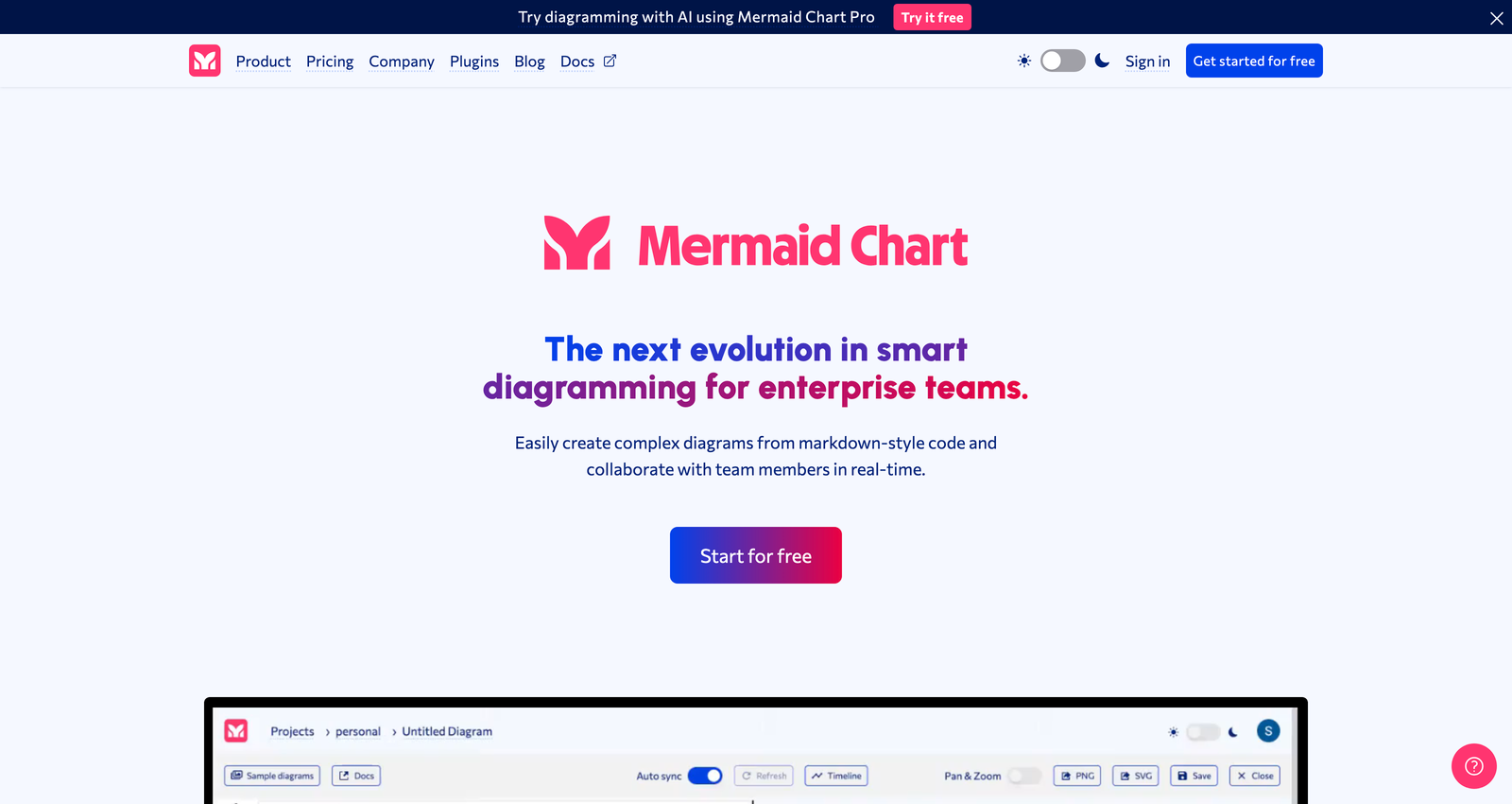 Mermaid Chart - Create complex, visual diagrams with - code.market Mermaid Chart - Create complex, visual diagrams with - code.market