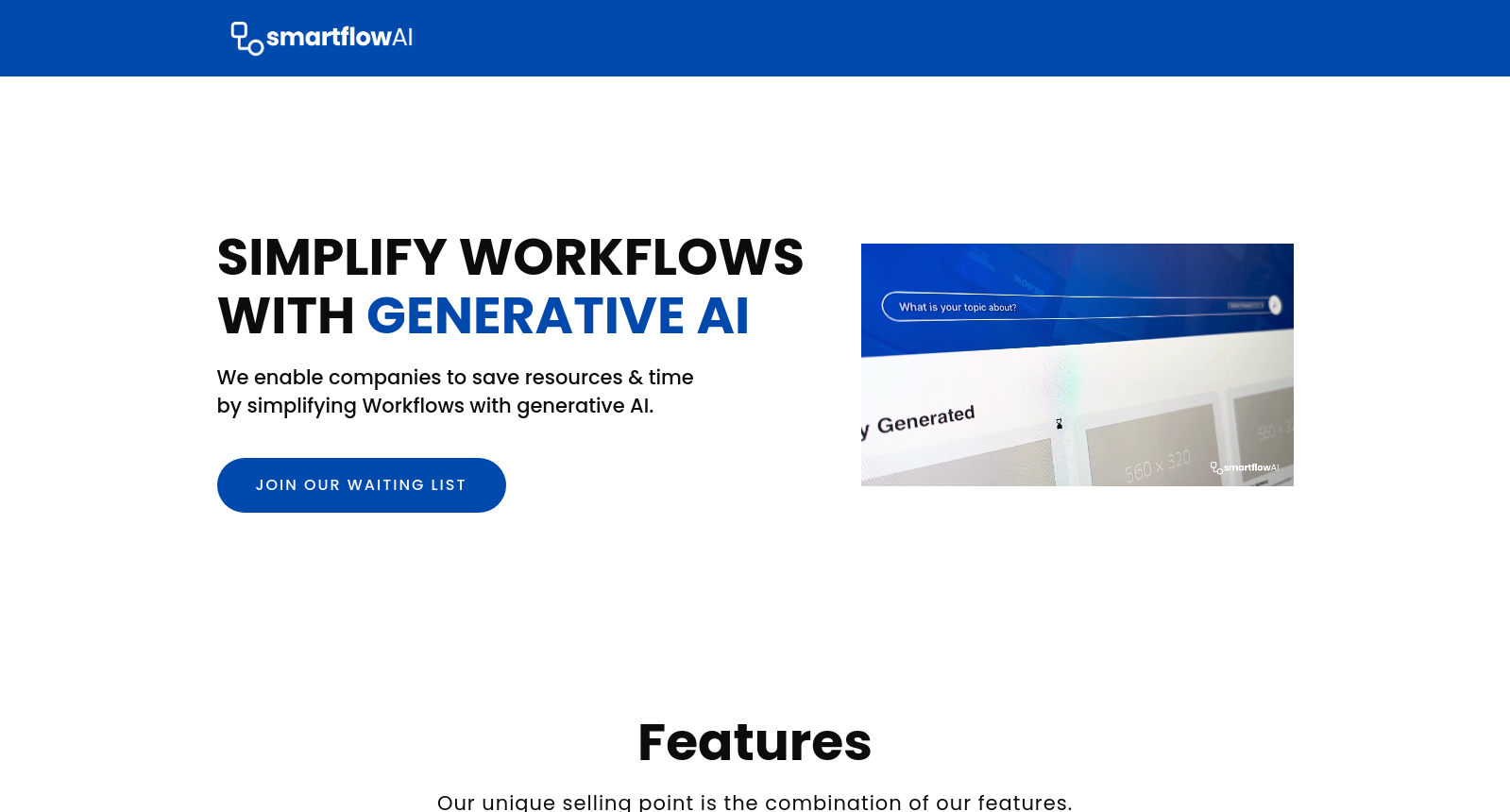 SmartflowAI - Simplify Workflows with generative AI - code.market