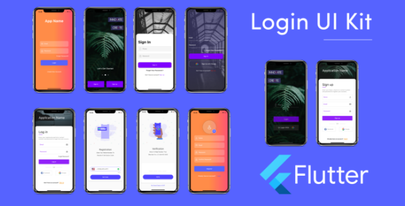 Create Much More With 6 Flutter Login Ui App Templates Codemarket