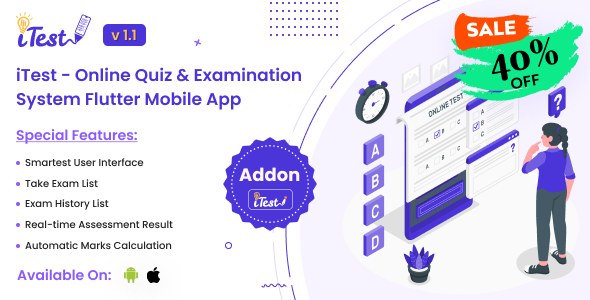 3 flutter online examination system app templates - code.market